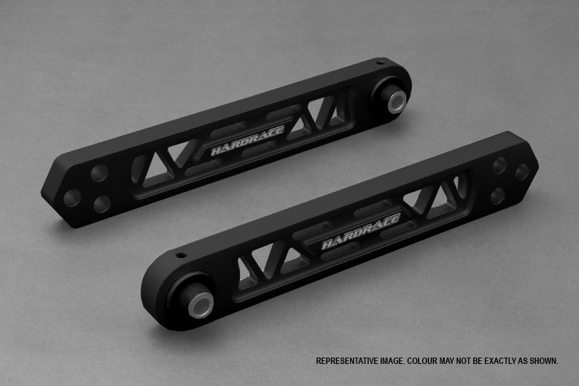 Hardrace 6615-BLK 01-05 Civic EM2 EP3 Rear Lower Control Arms - BLACK ...